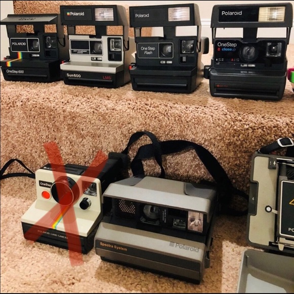 Polaroid | Accents | Vintage Polaroid Camera Bundle | Poshmark